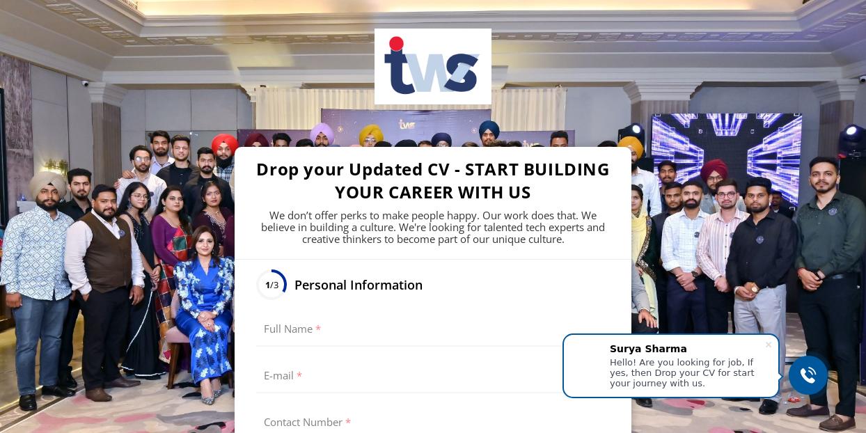 Drop your Updated CV with Tekki Web Solutions Pvt. Ltd.